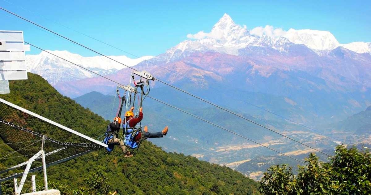 Zip Flyer in Nepal | Zip Flyer Cost | Zip Lining in Pokhara